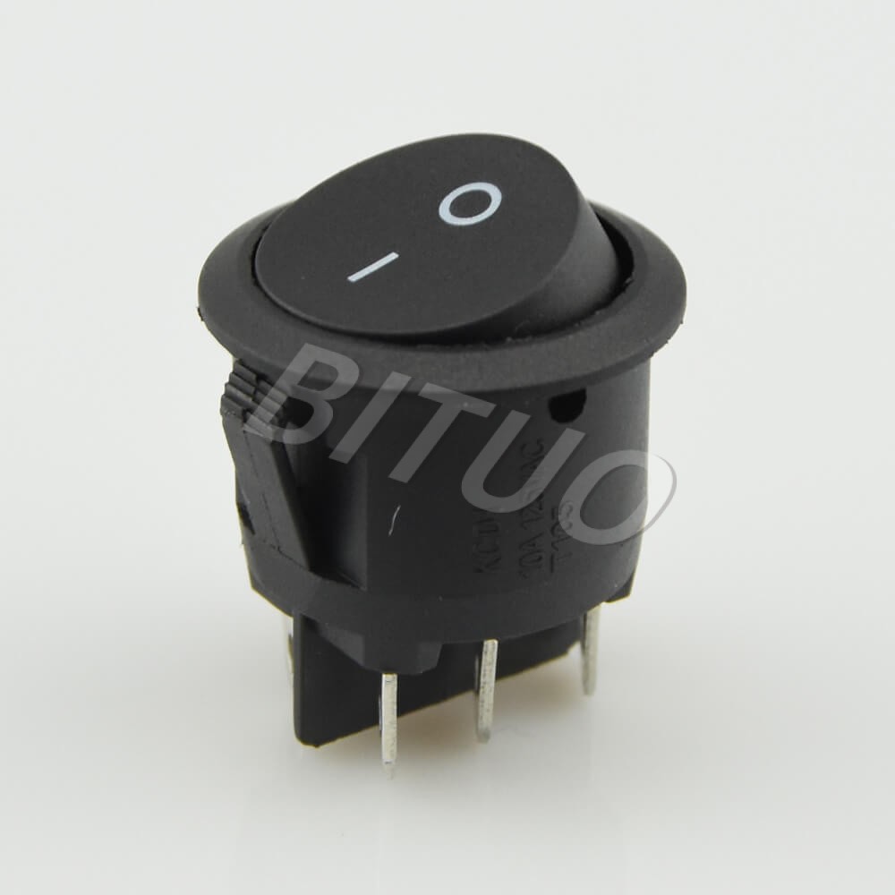 Round Rocker Switch-Durable Design For Long-Term Reliability