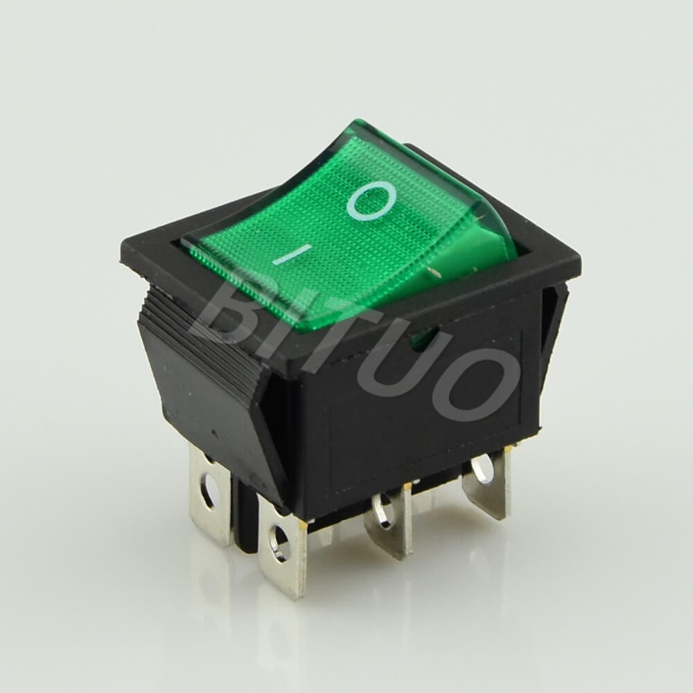 6 Pin Rocker Switch - Wide Temperature Range And Long Life